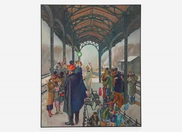 The Station by Henry Koerner on artnet