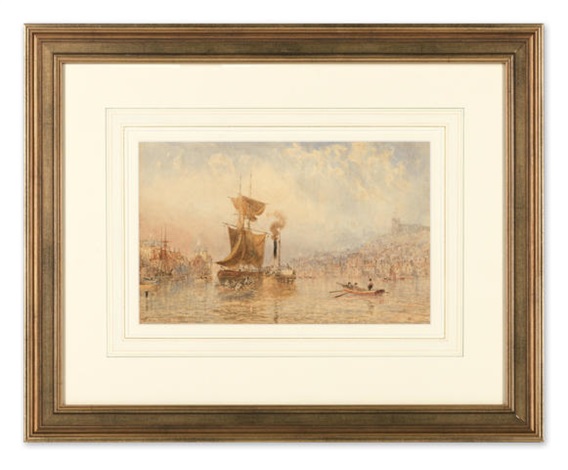 Whitby Harbour by George Weatherill on artnet