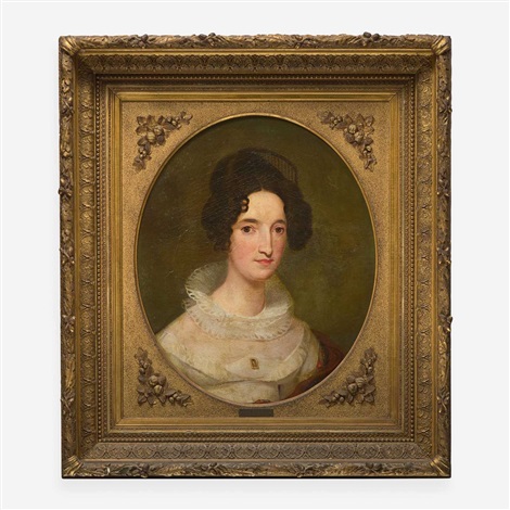 Portrait of Miss Anne Caroline Coleman 1796-1819 by Thomas Sully on artnet