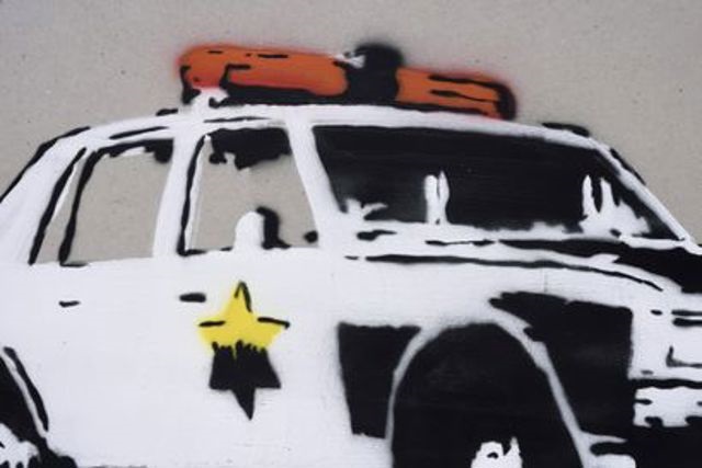 Police Car by Banksy on artnet