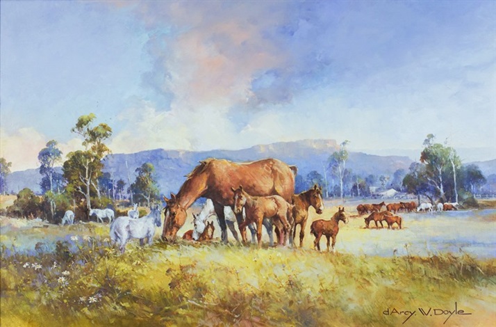 The Foals by D'Arcy W. Doyle on artnet
