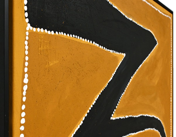 CYCLONE TRACY - LIGHTENING BOLT by Rover Thomas Joolama on artnet