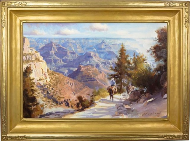 A RIDE DOWN THE CANYON by Sam Lawlor on artnet