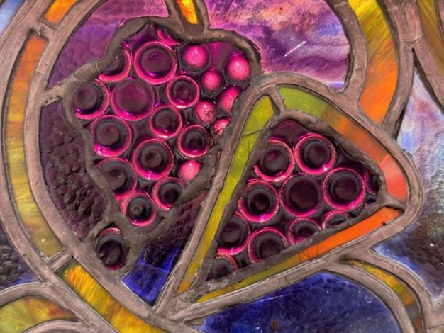 Tiffany Glass Decorating Co., Pair of Alpha Omega Windows by Tiffany ...
