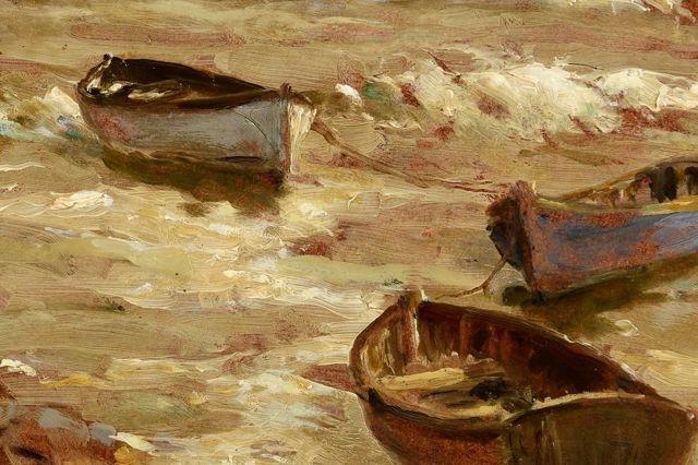 Boats Off Fairhead by James Humbert Craig on artnet