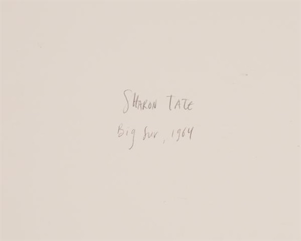 Sharon Tate, Big Sur by Walter Chappell on artnet