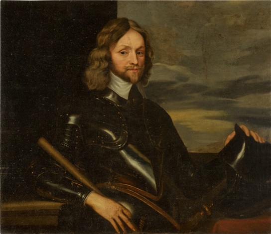 Portrait of Henry Ireton 16111651, half-length, wearing Greenwich ...