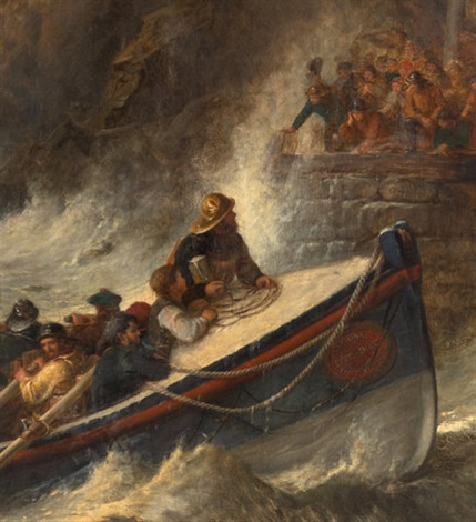 The Return Saved from the Wreck by Thomas Brooks on artnet