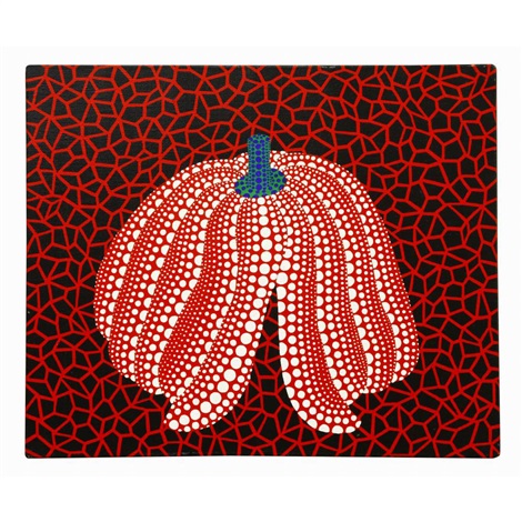 Red pumpkin by Yayoi Kusama on artnet