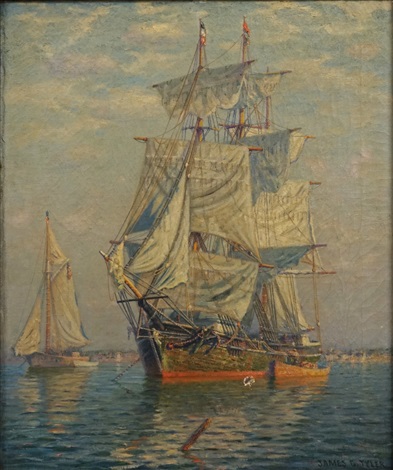 Sunday in Port by James Gale Tyler on artnet