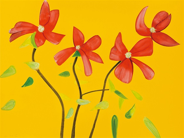 Flowers set of 7 by Alex Katz on artnet