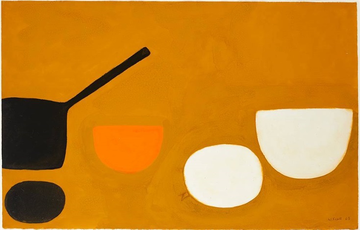 STILL LIFE WITH SAUCEPAN by William Scott on artnet