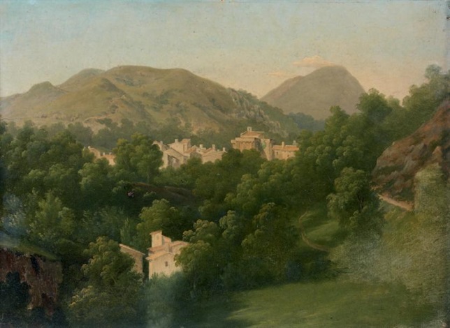 Paysage dItalie by Jean-Auguste-Dominique Ingres on artnet
