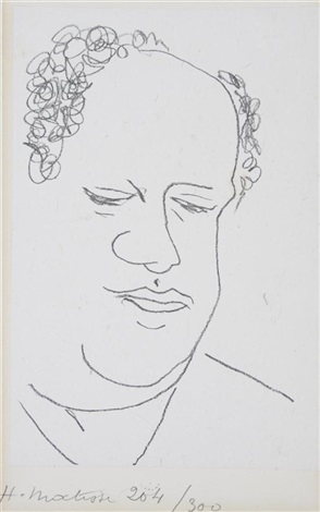 Portrait de Rene Leriche by Henri Matisse on artnet