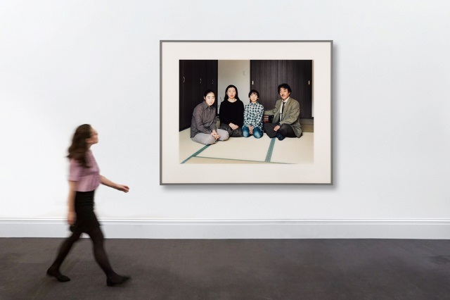The Okutsu Family in Tatami Room, Yamaguchi by Thomas Struth on artnet