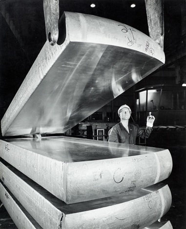 ALUMINIUM INGOTS, COMALCO, YENNORA, NEW SOUTH WALES, 1973 by Wolfgang ...