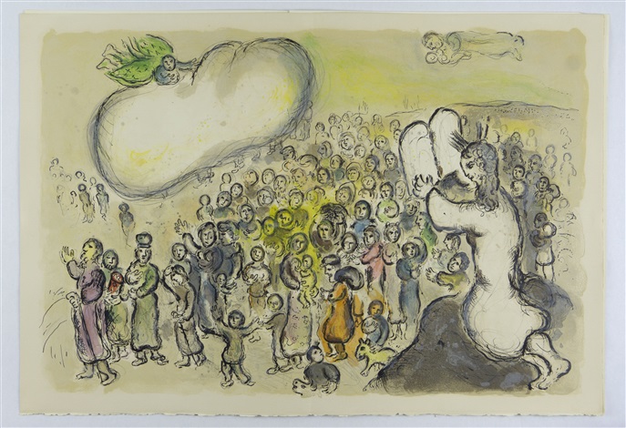 The Story of Exodus, Leon Amiel by Marc Chagall on artnet