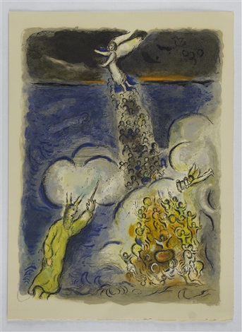 The Story of Exodus, Leon Amiel by Marc Chagall on artnet