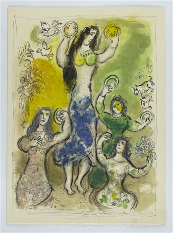 The Story of Exodus, Leon Amiel by Marc Chagall on artnet
