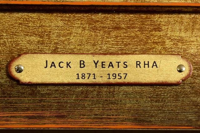 Landscape with Cottages by Jack Butler Yeats on artnet