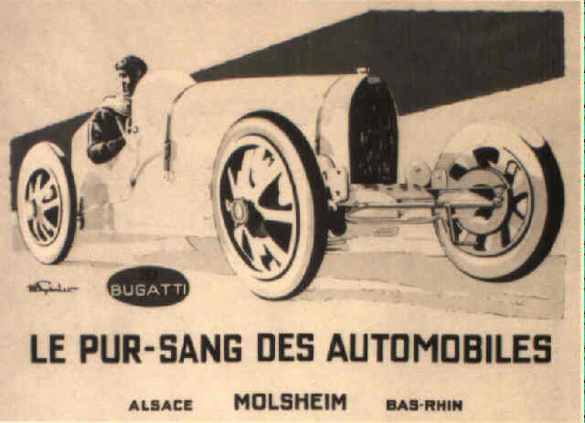 Bugatti le pur-sang des automobiles by Julius U. Engelhard on artnet
