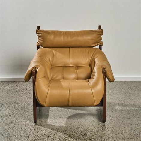A Percival Lafer Model MP97 Armchair and Ottoman for Lafer S.A. by ...
