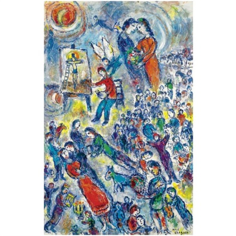 Le rêve du peintre by Marc Chagall on artnet