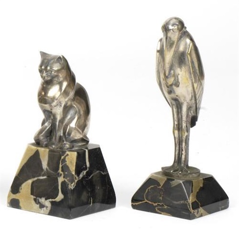 Two car mascots by L.Rigot, French, 1920s by Louis Rigot on artnet