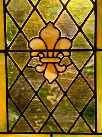 Pair of Tiffany Studios Gothic Revival Windows, St. Pauls Presbyterian ...