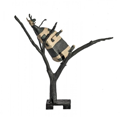 Cow Up A Tree by John Kelly on artnet