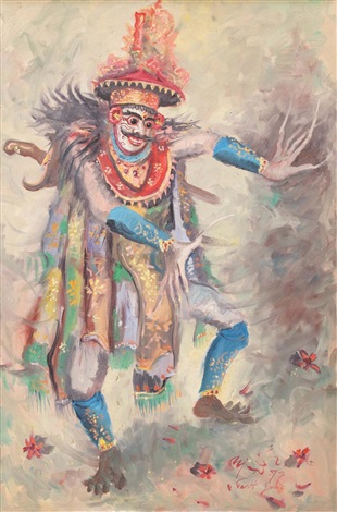 Jauk Dance Tari Jauk by Nyoman Gunarsa on artnet