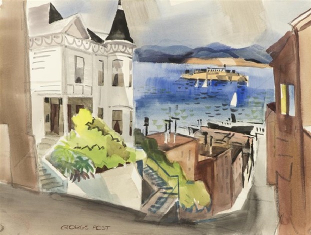 Leavenworth Street by George Booth Post on artnet
