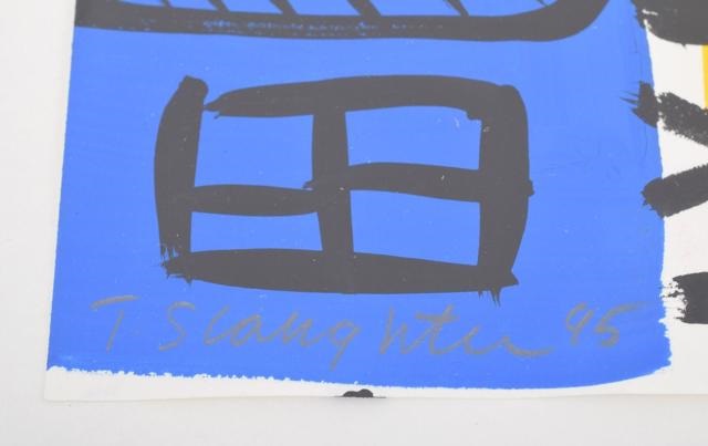 Tom Slaughter Screenprint, Unique Signed Work by Tom Slaughter on artnet