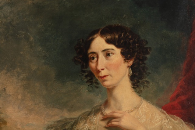 Portrait of lady, traditionally held to be Caroline Anne Southey née ...