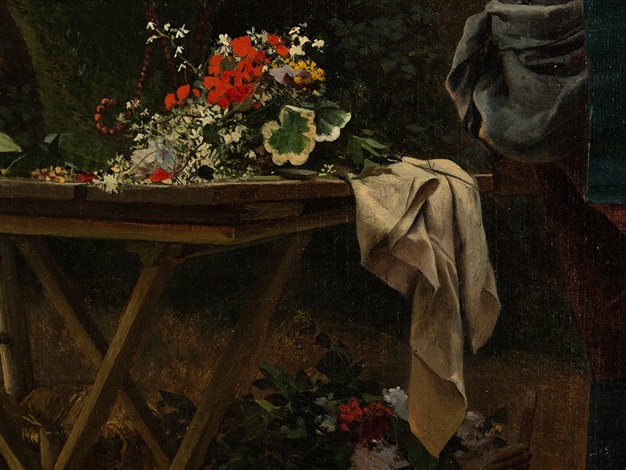 Flower Bouquet by Jean Georges Vibert on artnet