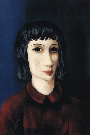 Portrait de femme by Moïse Kisling on artnet