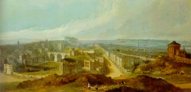 Edinburgh from Calton Hill by David Octavius Hill on artnet