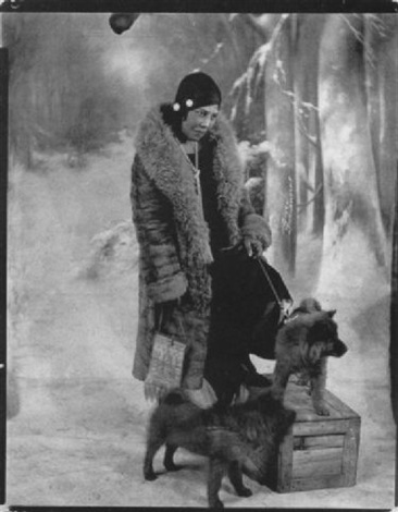 HARLEM PORTRAIT WITH DOGS by James Van Der Zee on artnet