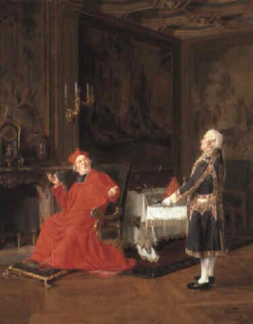 Prawns for the Cardinal by Alfred Charles Weber on artnet