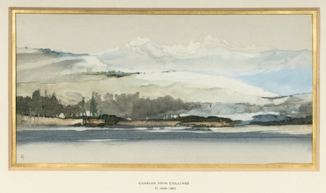Western Mountain Landscape by Charles John Collings on artnet
