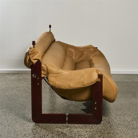 A Percival Lafer Model MP97 Three-Seater Sofa for Lafer S.A. by ...