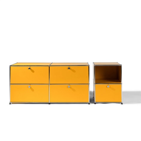 Yellow Cabinet System by USM Haller by Paul Schärer and Fritz Haller on ...