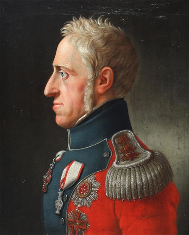 Portrait of King Frederik VI by Christoffer Wilhelm Eckersberg on artnet