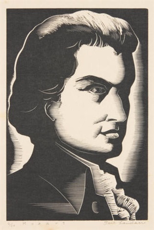 Portraits of Three Composers Bach, Mozart, and Beethoven by Paul ...