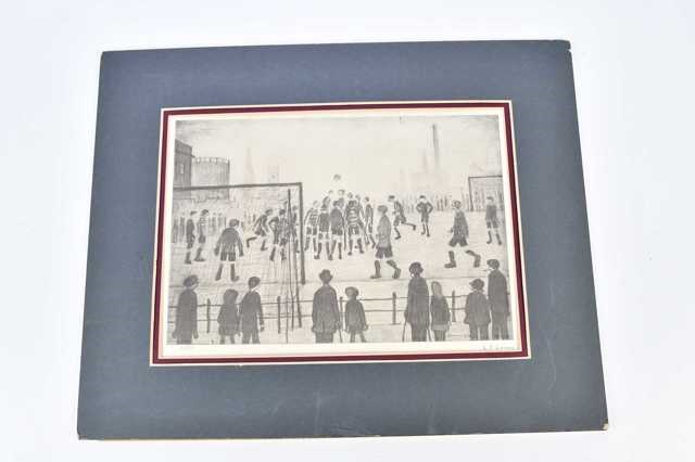 The Football Match by L.S. Lowry on artnet