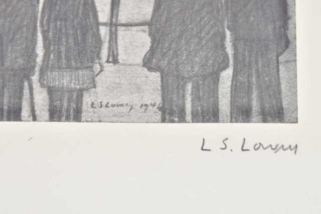 The Football Match by L.S. Lowry on artnet