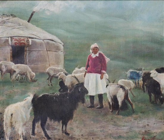 Gembala Kambing by Xu Weixin on artnet