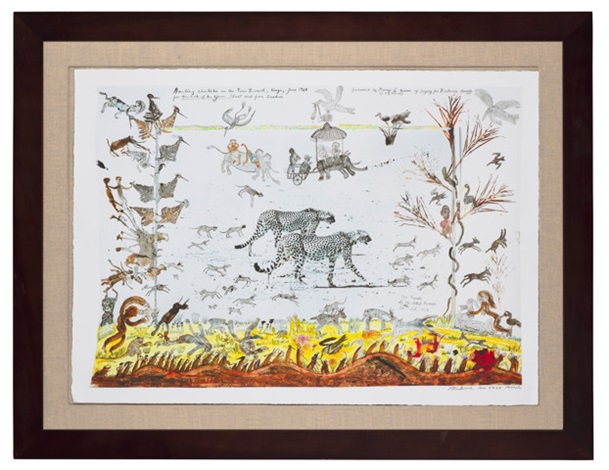 Hunting Cheetahs on the Taru Desert, Kenya for The End of the Game, June 1960 by Peter Beard on ...