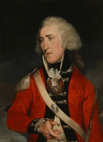 Captain Harry Burrard, later the 1st Baronet Burrard 1755-1813, in the ...