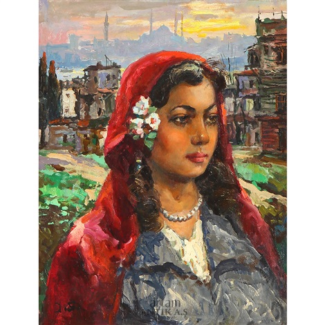 Portre by Ibrahim Safi on artnet